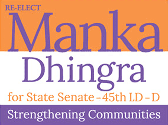 About - Manka Dhingra 45th District